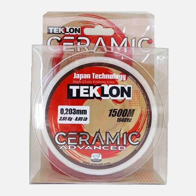 Hilo de pesca Teklon Ceramic Advanced 1500 mts. - Grauvell